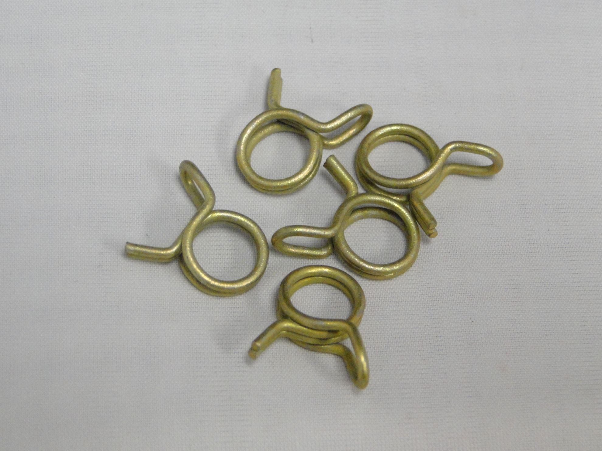 Helix Racing Products. 3/8" Double Wire Hose Clamps 15PK